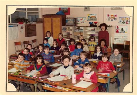 Photo De Classe Ecole Primaire Joliot Curie ~classe De Ce1 1984 1985 De