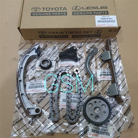 Jual RANTAI KETENG SET TIMING CHAIN KIT TOYOTA AVANZA 1 3 XENIA OEM
