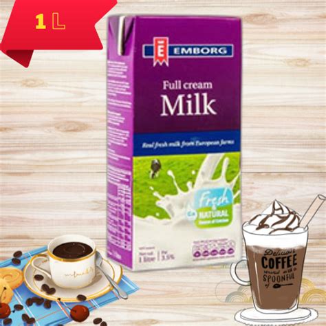 Emborg Full Cream Milk 1l Rich Creamy Milk For Every Meal Shopee