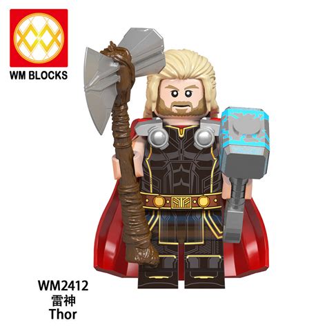 Superhero Series Thor Star Lord Minifigure Wm6146 Joy Bricks