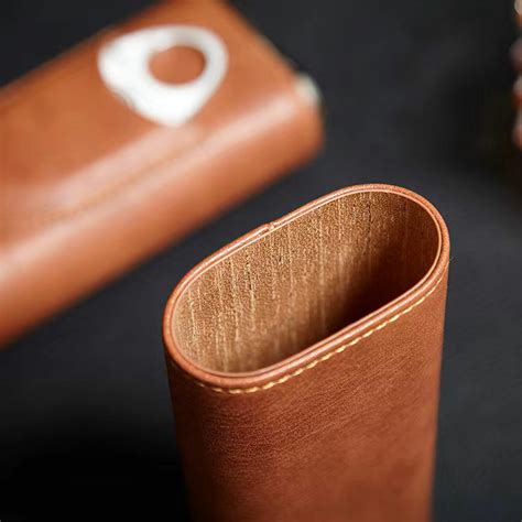 Lucky Cigar Pocket Brown Tom Bradford Cigar Cases Touch Of Modern