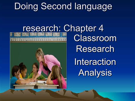 Classroom Research Error Correction 2 Ppt