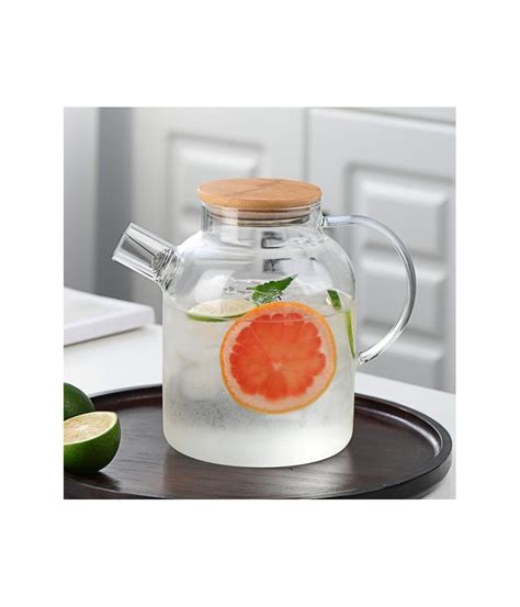 Théière Classique en verre litre Coffret Accessoires