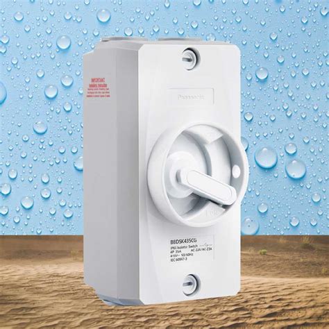 Isolator Switch Tpn 35a Ecolux Trading