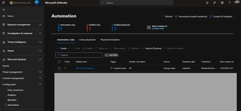Import And Export Automation Rules For Microsoft Sentinel Unified Soc