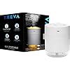Amazon Com Treva Portable Mini Humidifier 500ml Capacity Cool Mist Humidifier With Night Light