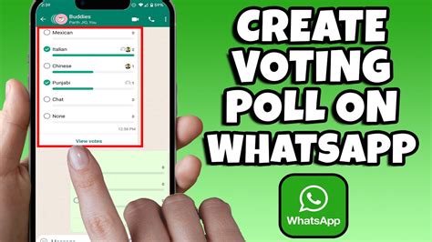 How To Create Voting Poll In WhatsApp Step By Step Guide YouTube