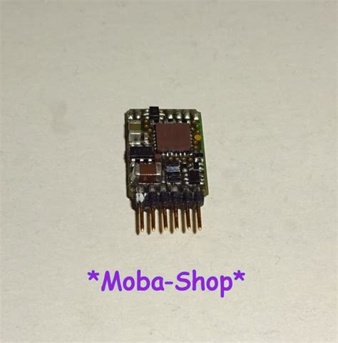 Fleischmann Digital Dekoder Pol Stecker NEM DCC Moba Shop