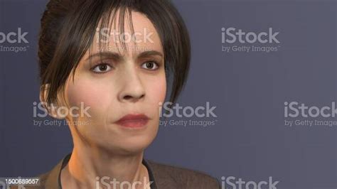 진지하고 자신감 있는 여성 60세 사업가 3d 일러스트레이션의 스튜디오 초상화 전문 기술에 대한 스톡 사진 및 기타 이미지 전문 기술 경외감 여자 Istock