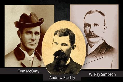 Ray Simpson And The Mccarty Gang True West Magazine