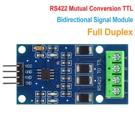 RS Mutual Conversion TTL Two Way Signal Module Full Duplex Turn Single Chip MAX To TTL