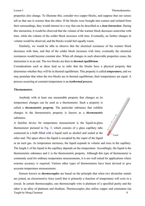 Getting Started In Thermodynamics Introductory Concepts And