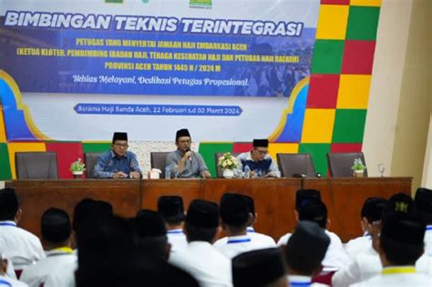 Jemaah Haji Lansia 2024 Cukup Banyak Petugas Diminta Melayani Dengan Totalitas