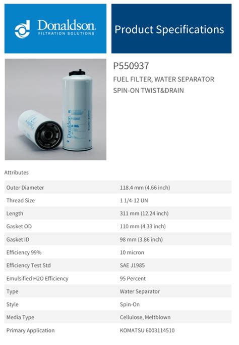 Lọc Nhiên Liệu FS-1006 Dùng Cho Máy Phát Điện || 0982 387 240