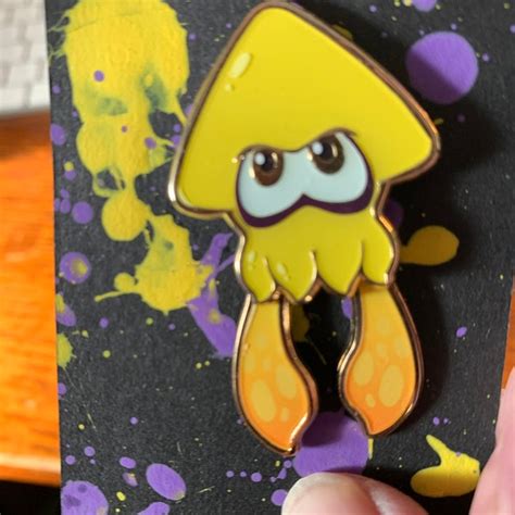 Wiggly Squids Movable Soft Enamel With Epoxy Coating Etsy