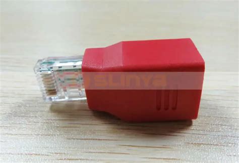 Network Male To Female Rj45 Adapter Extension Connector Straight Thru