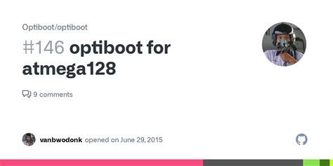 Optiboot For Atmega128 Issue 146 Optiboot Optiboot GitHub