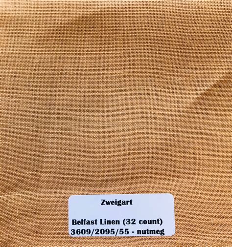 Zweigart Belfast Linen 32 Count 18 X 27 5 Colors Etsy
