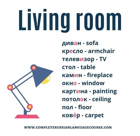 Rooms And Furniture The Complete Russian Language Course