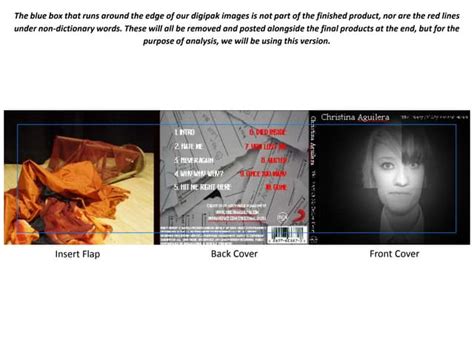 Digipak Analysis Ppt