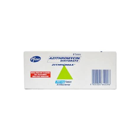 Zithromax 250mg 1 Tablet St Joseph Drug Online Store