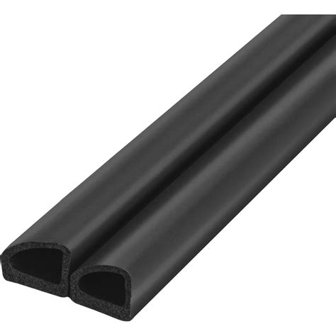 Уплотнитель самоклеящийся FUARO ADH/D-14,5x13,5mm 031, BLACK черный 100 ...