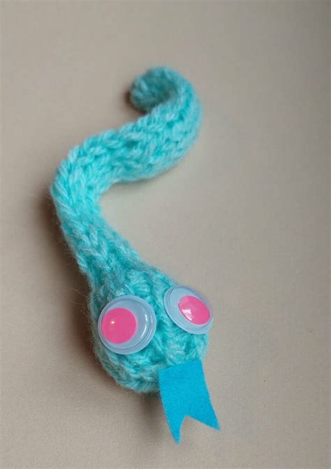 Serpent En Laine Au Tricotin Addi Egg