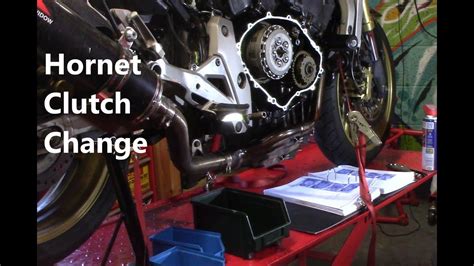 Honda Hornet CB600F Clutch Change YouTube