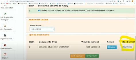 Nsp Portal Bonafide Certificate Download अब किसी भी स्कॉलरशिप के लिए