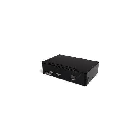 2 Port Dvi Usb Kvm Switch With Audio And Usb 2 0 Hub Sv231dviua Ccl