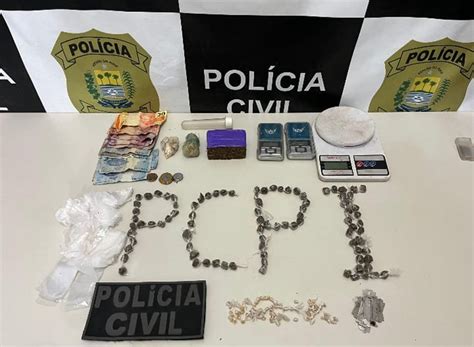Homem é Preso Com Drogas E Dinheiro Em Acampamento Montado No Interior