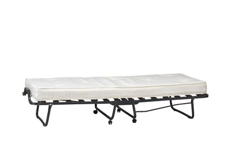 Twin Size Rollaway Guest Bed Folding Roll Away Cot W Memory Foam