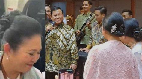 Gelagat Titiek Soeharto Ditanya Jadi Ibu Negara Dampingi Prabowo