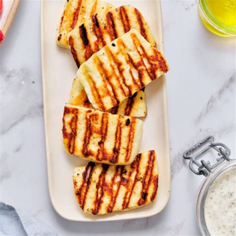 Grilled Halloumi Cheese Food Faith Fitness