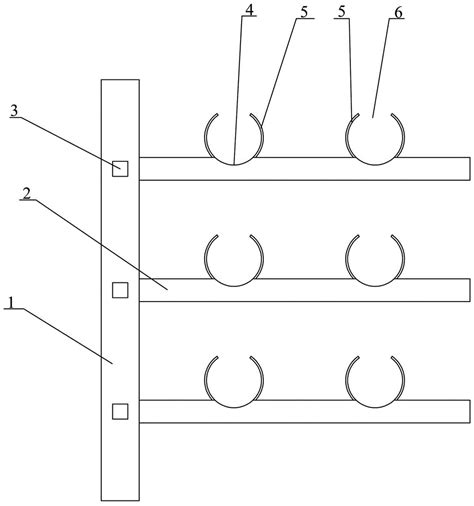 一种可调节电缆支架的制作方法