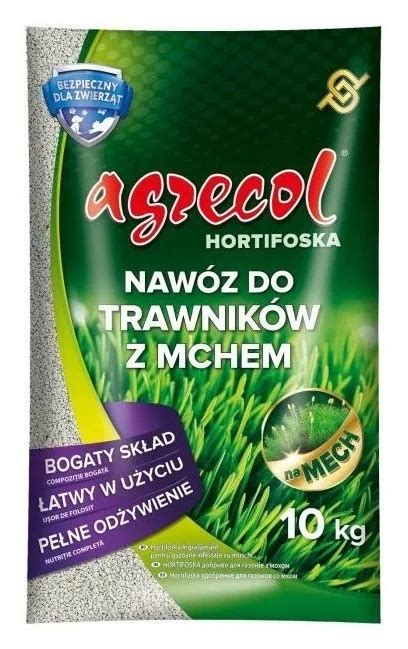 AGRECOL HORTIFOSKA Nawóz do trawników Z MCHEM 10 kg 5902341006367 Cena Opinie Nawozy