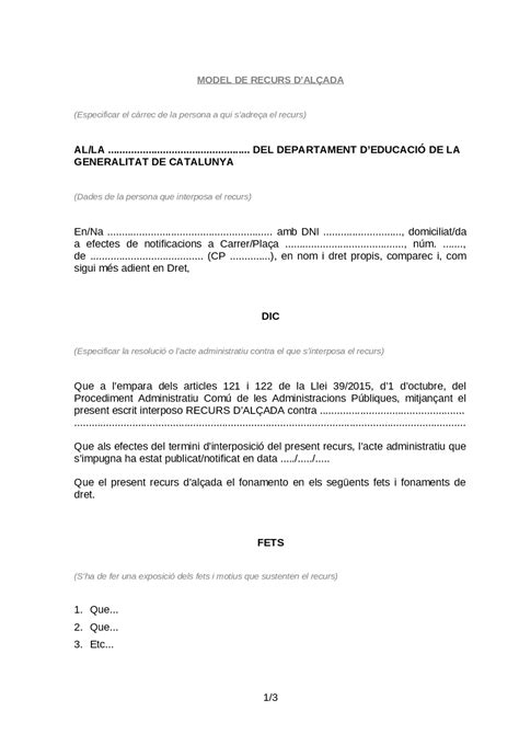 Modelo Recurso De Reposición Vía Administrativa Docsity