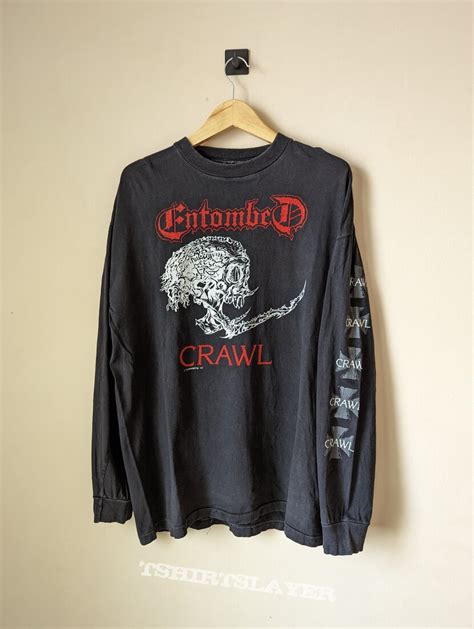 Entombed Entombed Crawl 1991 Tshirt Or Longsleeve Edinlosss