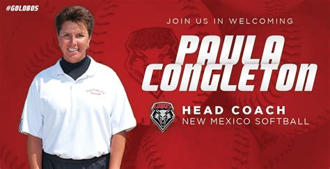 Alumna Dr Paula Congleton Named Head Softball Coach New Mexico Lobos