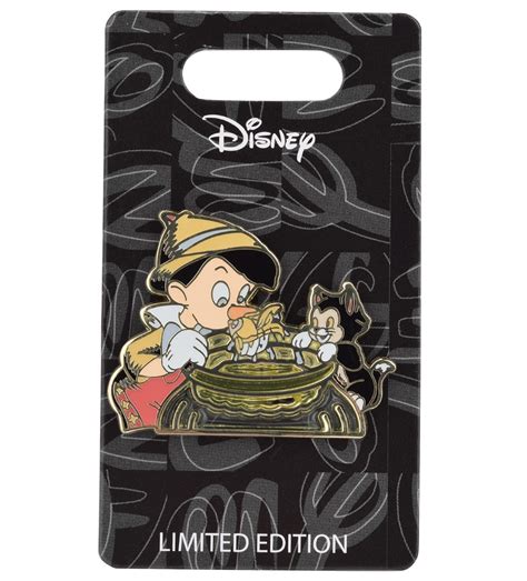Pinocchio And Cleo Kiss Disney Pin At Dpb Store Disney Pins Blog