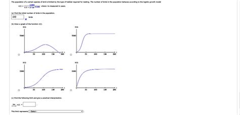SOLVED The Population According To The Logistic Growth Model P T