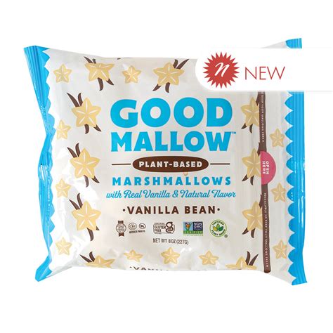Good Mallow Vanilla Marshmallows Bag Nassau Candy