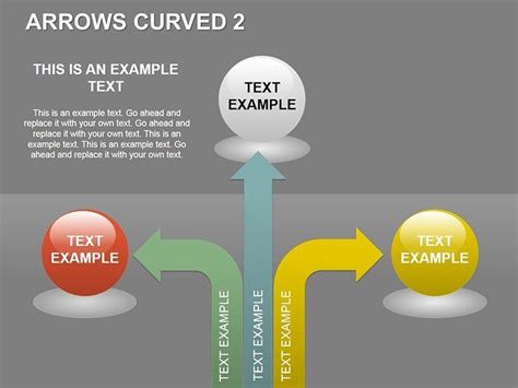 Arrows Curved PowerPoint Diagrams Template