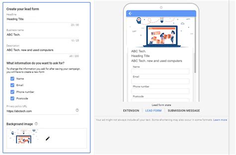 Google Ads Lead Form Extension Essential Knowledge