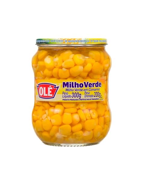 Milho Verde Vidro Olé 200g