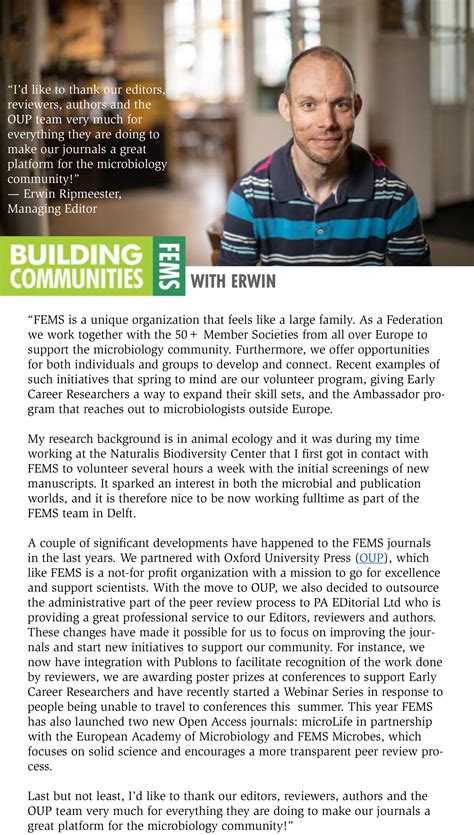 Building Communities With Erwin Fems