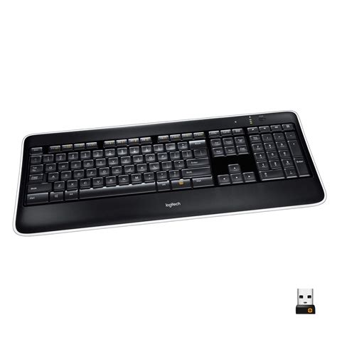 Amazon In Buy Logitech Wireless Illuminated Keyboard K AP Black Online At Low Prices In