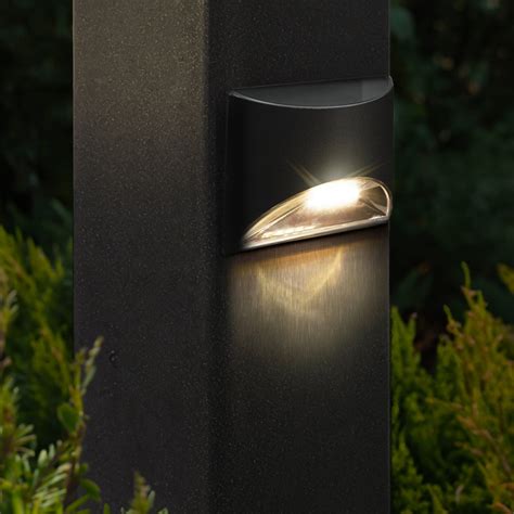 Classy Caps High Performance Solar Deck And Wall Light Black