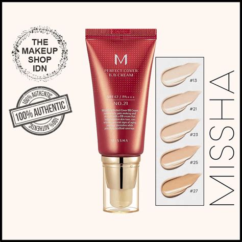 Jual Missha M Perfect Cover Bb Cream Spf42pa 50ml 4 Shades