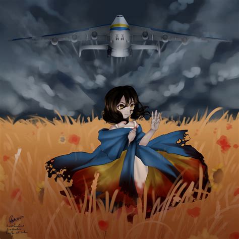 Safebooru 1girl Absurdres Aircraft Airplane Antonov An 225 Battle